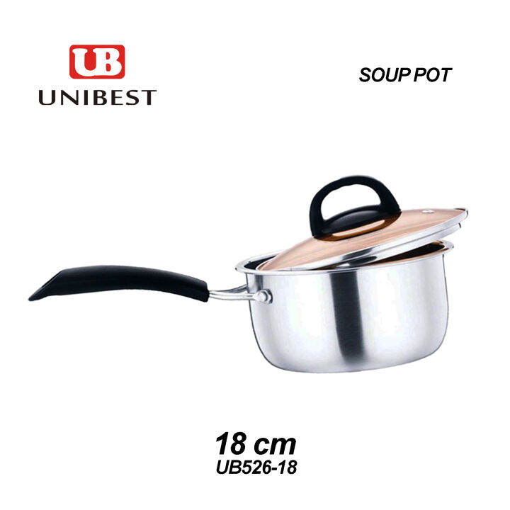 UNIBEST 18CM Diamond Quality Soup Pot | Lazada PH