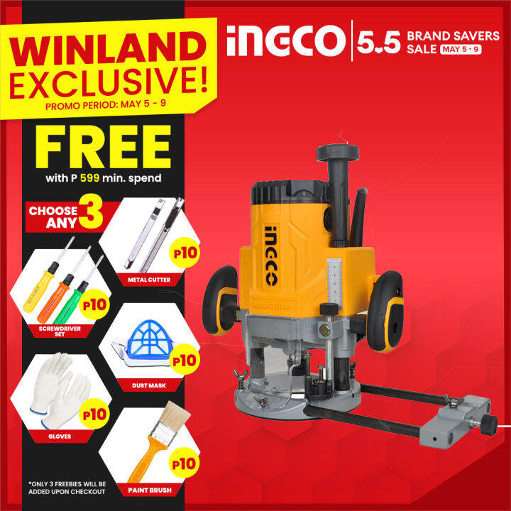 INGCO by Winland Industrial Electric Router 2200W RT22008 | Lazada PH