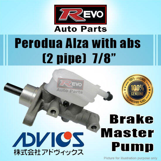 Genuine Toyota Aisin Advics Japan Brake Master Pump Perodua Alza with ...