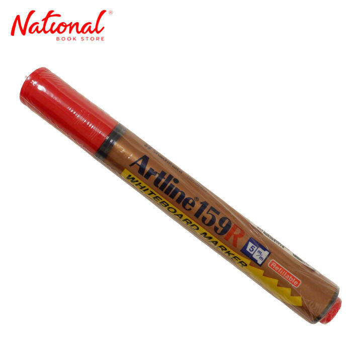 Artline Whiteboard Marker Ek159R 5.0mm, Red | Lazada PH