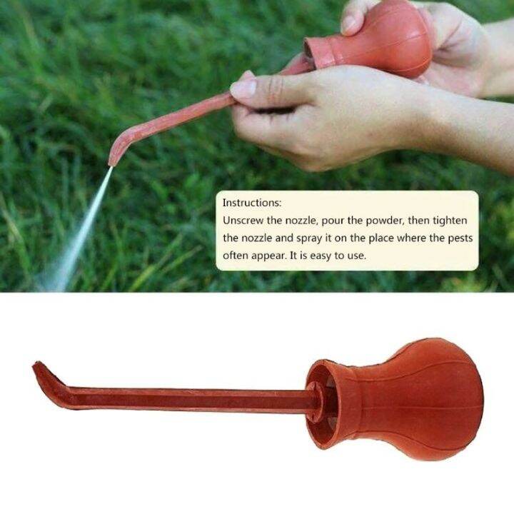 Rubber Pest Control Pesticide Termite Bulb Duster Insecticide Powder ...