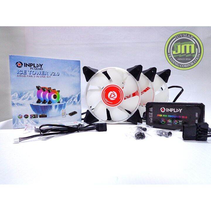 INPLAY ICE TOWER V2.0 ARGB FAN 3 IN ONE KIT | Lazada PH