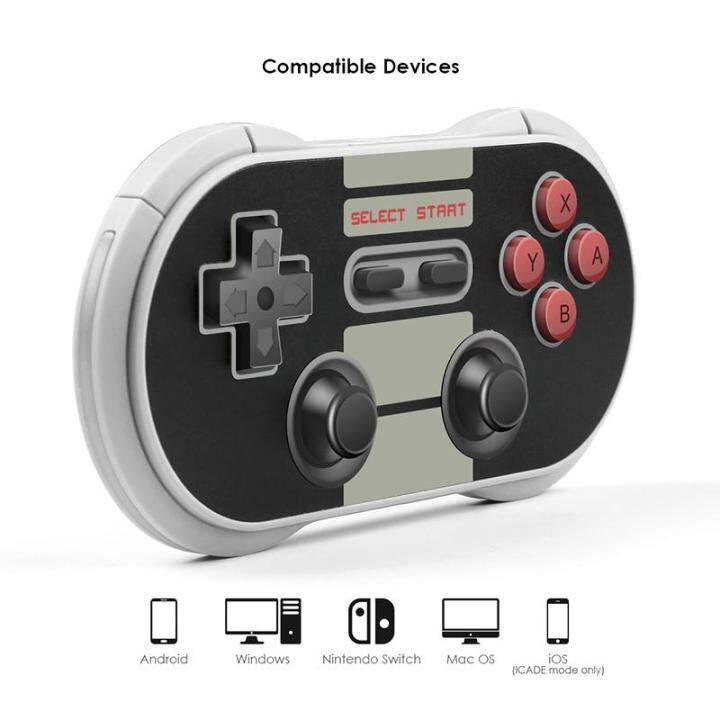 8Bitdo N30 Pro 2 Bluetooth Gamepad(Black) | Lazada