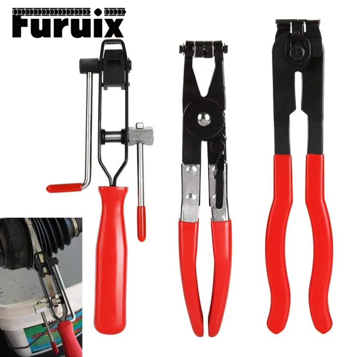 3Pcs Cv Joint Boat Clamp Tang Ear Boot Tie Tangs Car Band Tool Kit ...