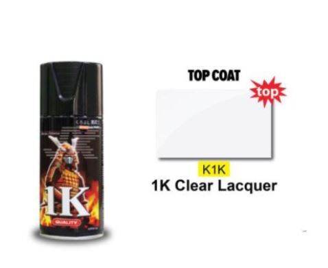SAMURAI SPRAY PAINT Samurai K1K-1K CLEAR / KPP CLEAR (PLASTIC PRIMER ...