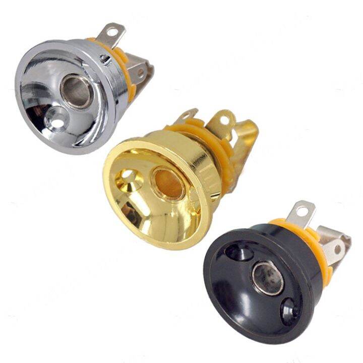 KR-TELE thickened round cup-shaped TL electric guitar jack jack audio ...