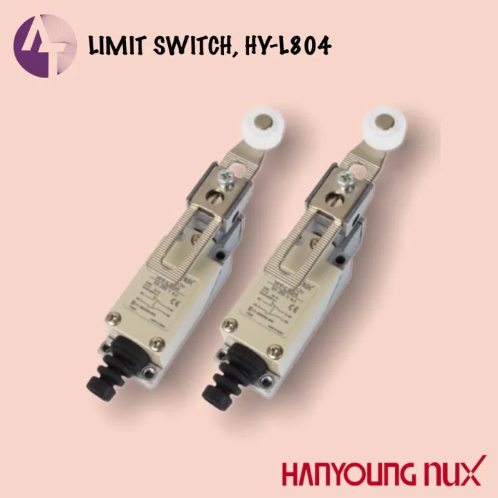 HANYOUNG Roller Adjustable Lever Limit Switch HY-L804 | Lazada