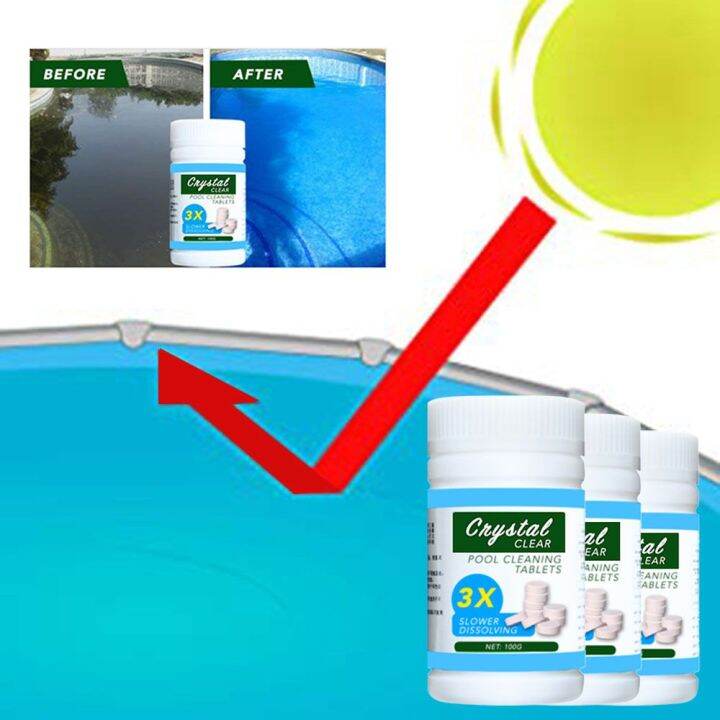 YUHANY Swimming Pool Effervescent Pipes Cleaning Water Instant ...