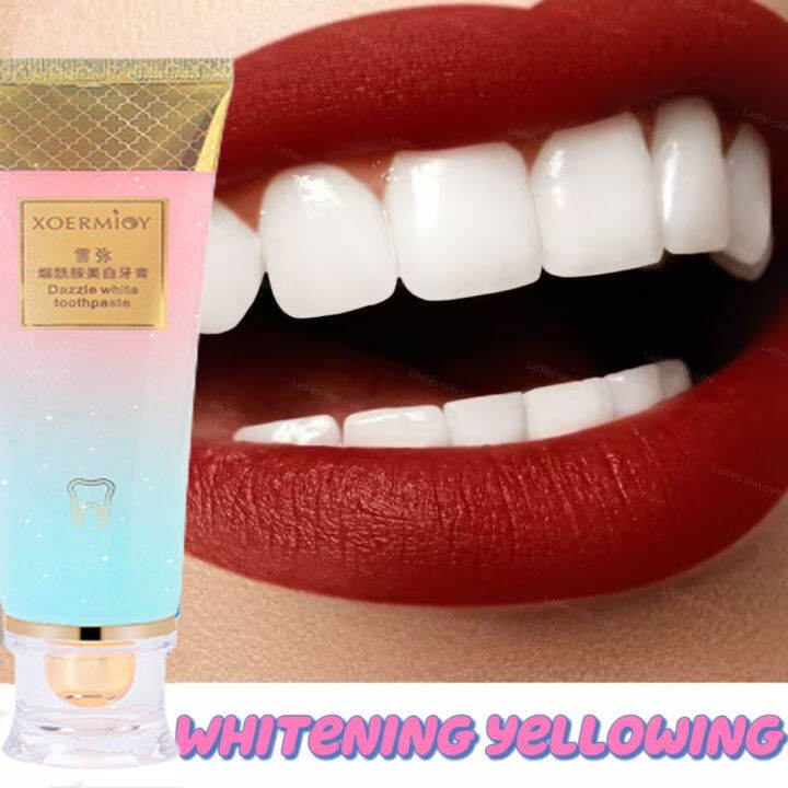 Niacinamide Toothpaste Aquacool Whitening Toothpaste Freshen Breath ...