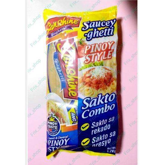 Sunshine Spaghetti and Sauce Pack 1.7kg | Lazada PH