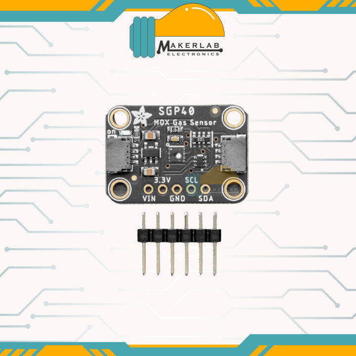 Adafruit SGP40 Air Quality Sensor Breakout - VOC Index - STEMMA QT ...