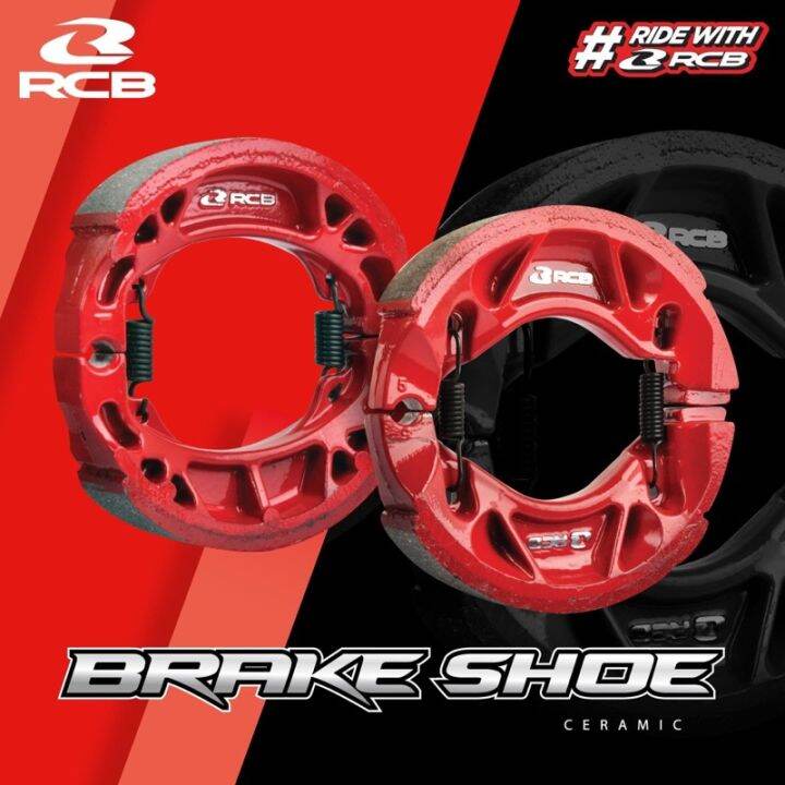 RACING BOY BRAKE SHOE (RCB) MIO/CLICK/BEAT helmet for motor fog light ...
