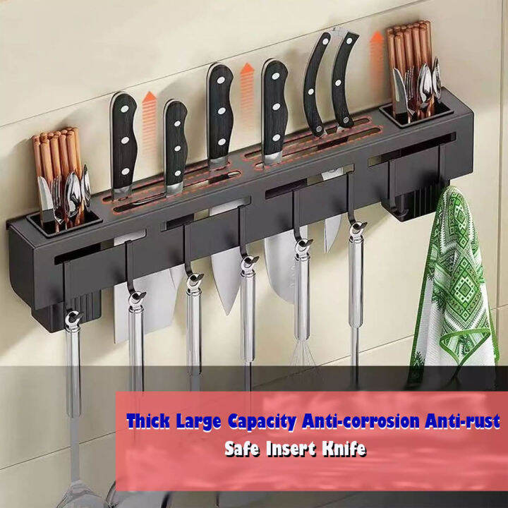 50cm Multifunction Kitchen Knife Storage Rack | Lazada PH