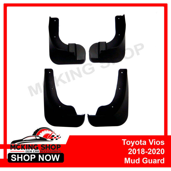 Toyota Vios 2018-2020 4th Gen Mud Guard | Lazada PH