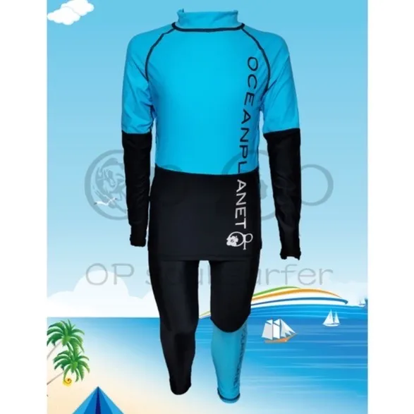 op long long sleeve rash guard with long pants | Lazada PH