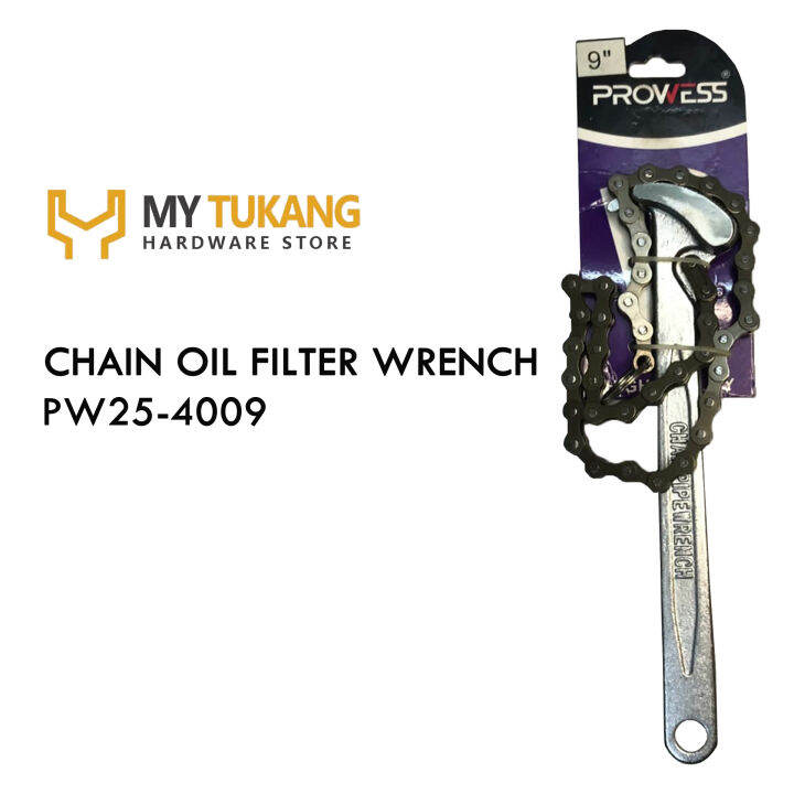 CHAIN OIL FILTER WRENCH PW25-4009 | Lazada