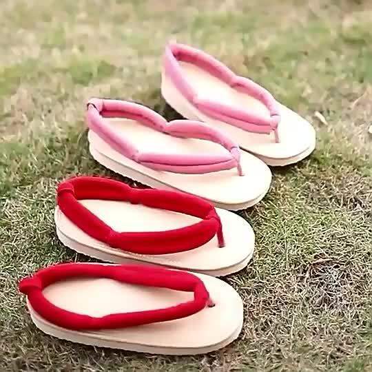 Anime Demon Slayer Cosplay Shoes Kimetsu No Yaiba Kamado Tanjirou Clogs ...