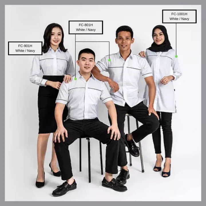 MR2 Uniform KPM - Baju KPM Baju Uniform KPM Lelaki & Wanita KPM Shirt ...