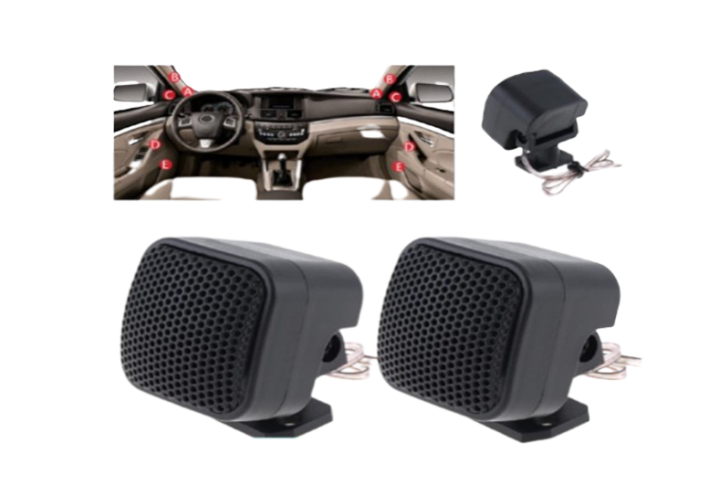 TIAOPING Mini Piezoelectric ,2pcs Car Tweeters 500W TP-004A High ...