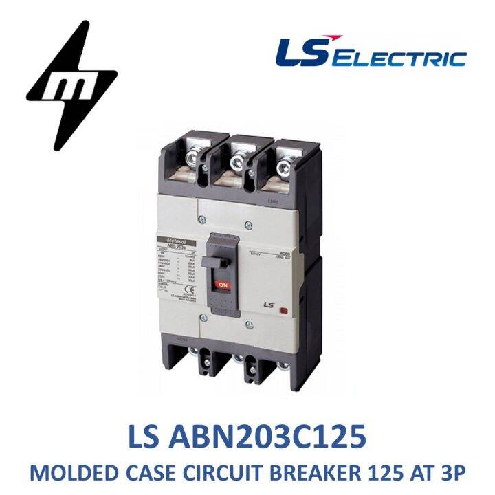 LS Electric ABN 203C Metasol Molded Case Circuit Breaker 125 Ampere 3 Pole | Lazada PH