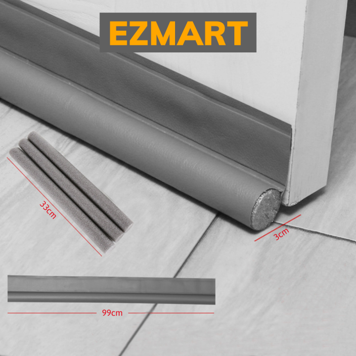 Miếng dán chặn cửa, Nẹp xốp dán chặn khe cửa ngăn bụi gió lùa côn trùng cách nhiệt dài 99cm ...