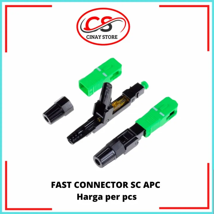 Fast Konektor SC APC Fiber Optik / Fast Connector SC APC Fiber Optic ...