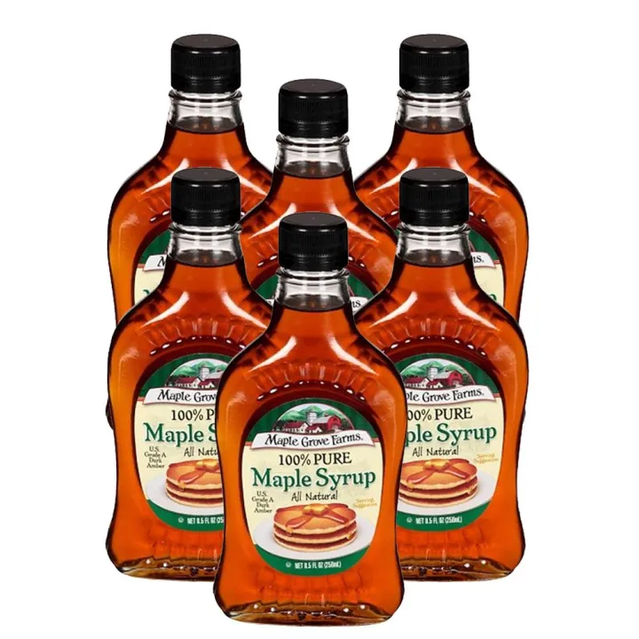 Maple Grove Farms Maple Syrup 6 Pack (251.4ml per pack) | Lazada PH