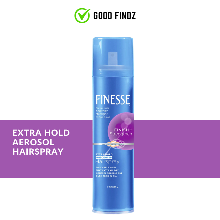Finesse Finish + Strengthen Aerosol Maximum / Extra Hold Hair Spray ...