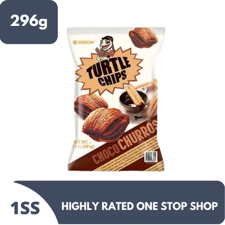 Orion Turtle Chips Churros 296g | Lazada PH
