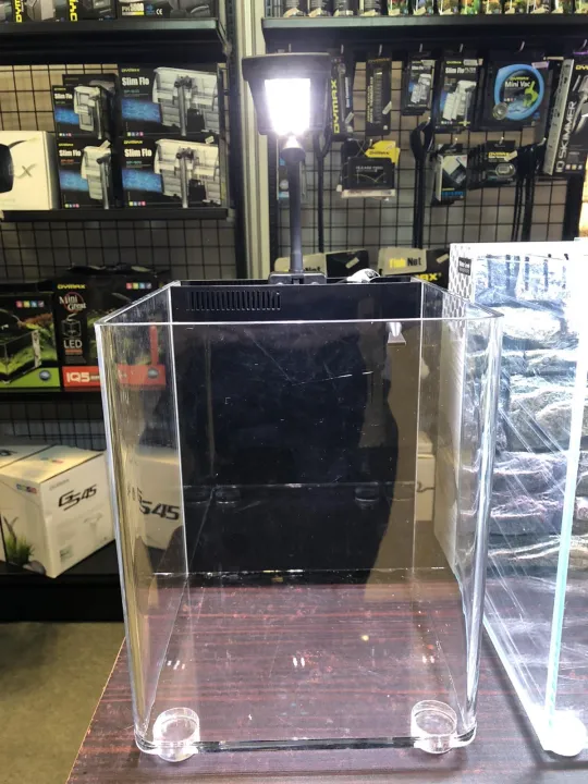 Dymax IQ5 Mini Acrylic Aquarium w/ Light and Filter | Lazada PH