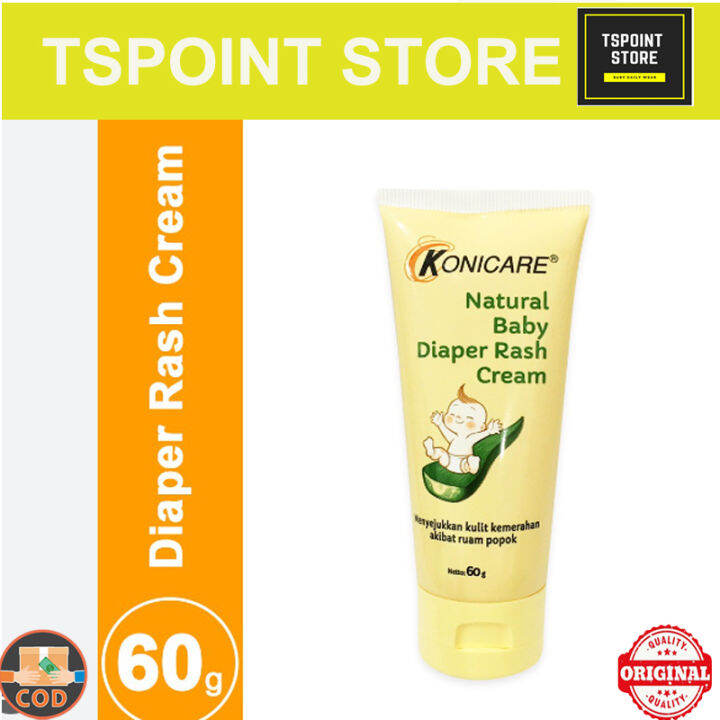 Konicare Natural Baby Diapers Rash Cream Ruam Popok Bayi Konicare 60 ...