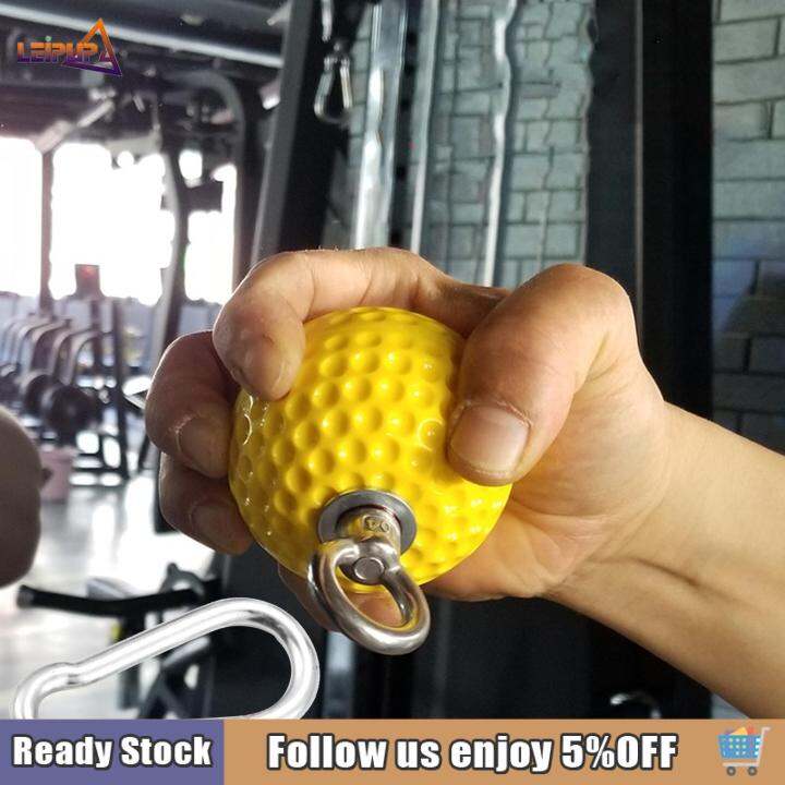 leipupa Solid Pull up Balls Power Ball Grips with Hooks Devices Pinch ...