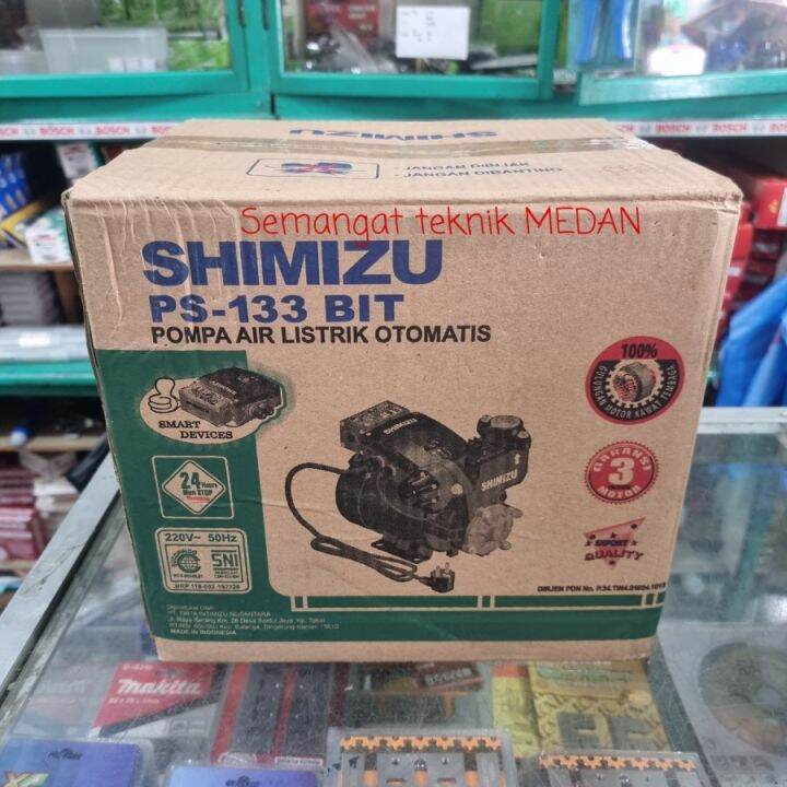 PS133BIT SHIMIZU POMPA AIR WATER PUMP AUTO PS 133 BIT 133BIT SHIMIZU ...
