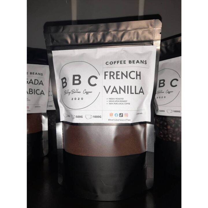 Bellybelles Coffee Beans French Vanilla 250g 500g 1kl | Lazada PH