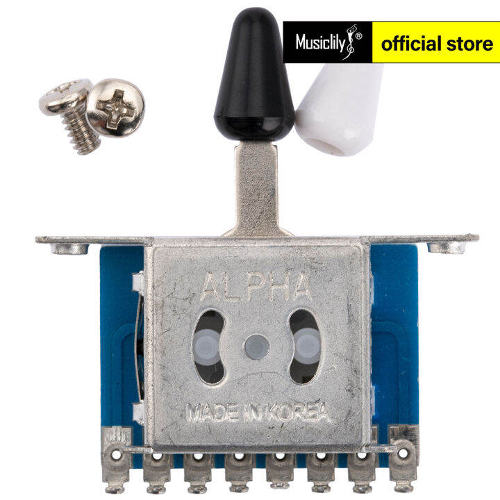 Alpha 3-Way Pickup Selector Lever Switch for Import Tele Style Electric ...