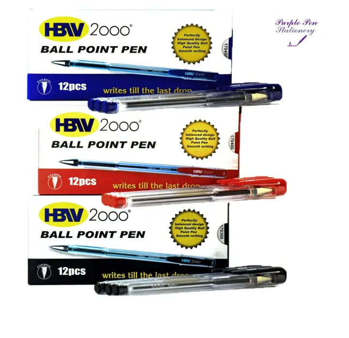 HBW 2000 ballpen ballpen 2000 12 pcs/box | Lazada PH