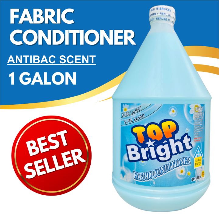 Top Bright Fabric Conditioner 1 GALON / Comfort Fresh Scent / AntiBac ...
