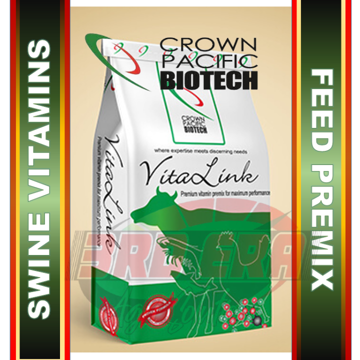SWINE VITAMIN FEED PREMIX at 25 KILO BAG packaging - VITALINK Crown ...