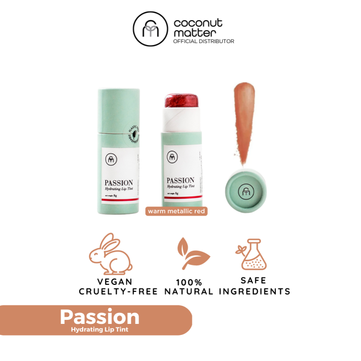 Coconut Matter Tinted Lip Balm Passion 8g | Lazada PH