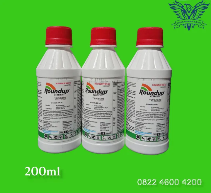 Roundup 200ml Round up Ronap 486SL Ukuran 200ml | Lazada Indonesia