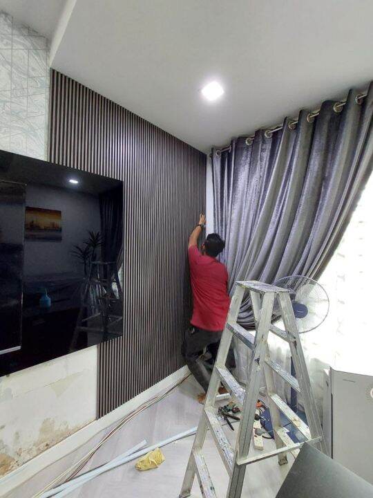 Wall Panel Wall Art Wall Deco Deko Dinding Deco Wall Fluted Wall Panel ...