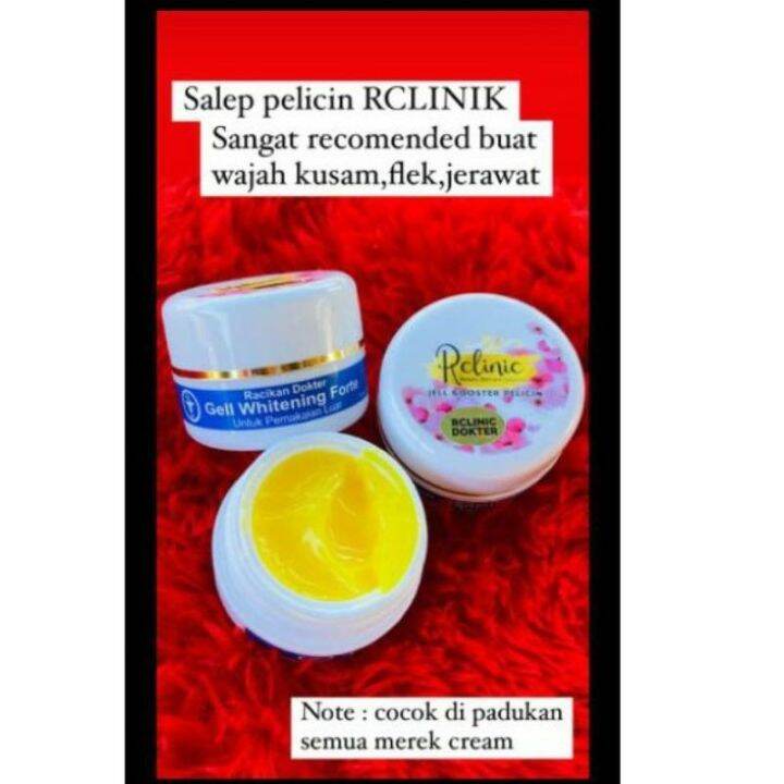 SALEP PELICIN RCLINIC JELL BOOSTER PELICIN ALMAXI GLOW | Lazada Indonesia