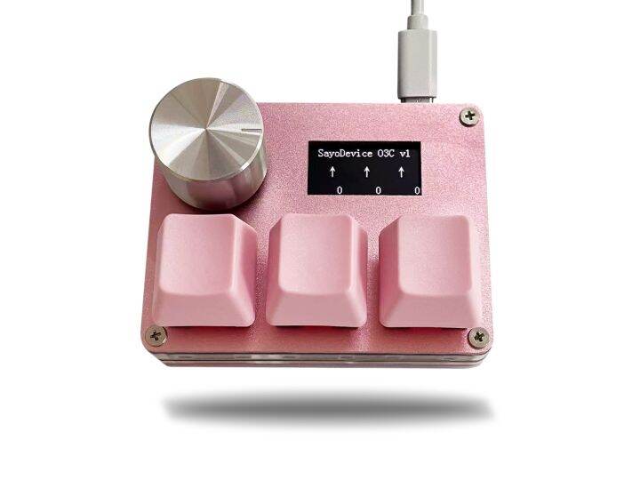 Pink SayoDevice OSU O3C Rapid Trigger Hall Switches Wooting Magnetic ...