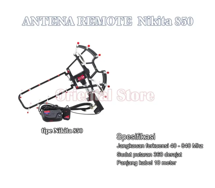 Antena NIKITA NK-850 Digital Remote Control | Lazada Indonesia