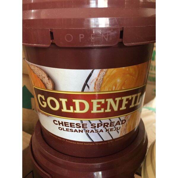 Goldenfil Cheese Spread 1 kg Selai Olesan Rasa Keju | Lazada Indonesia