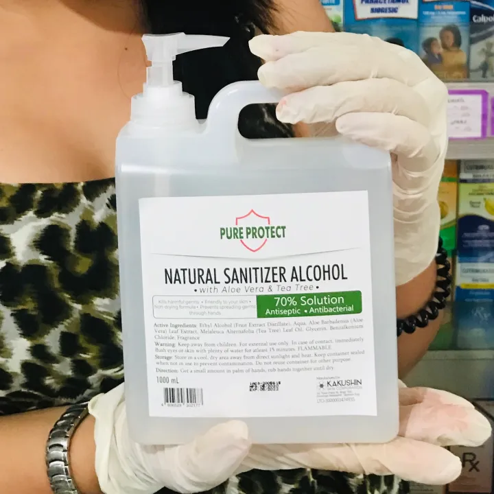 Pure protect alcohol 1liter | Lazada PH