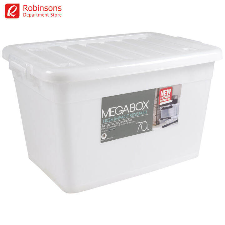 Megabox 70L Storage Box (Clear) | Lazada PH