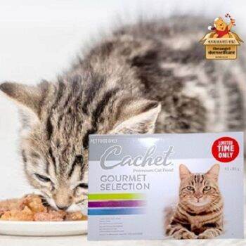 Cachet® Premium Cat Food Gourmet Selection 85g. Sold per SACHET ...