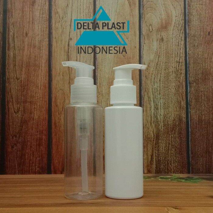 botol pump 100 ml / Botol lotion pump 100 ml model rf - Putih | Lazada Indonesia