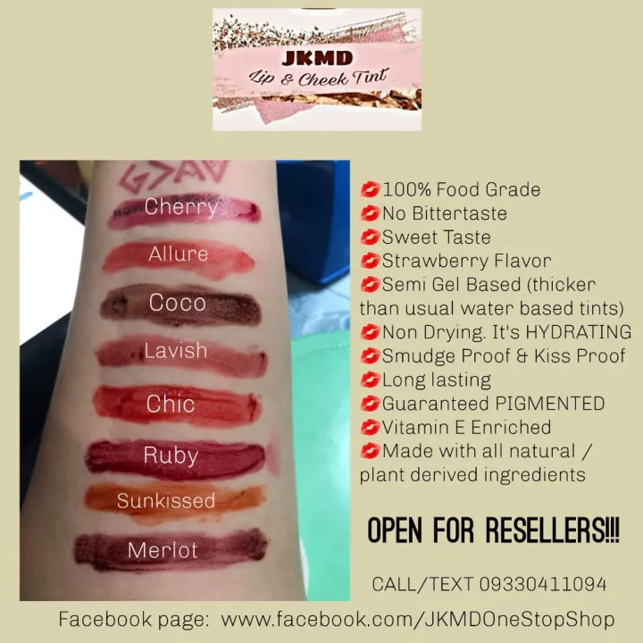 JKMD GEL LIP & CHEEK TINTS | Lazada PH